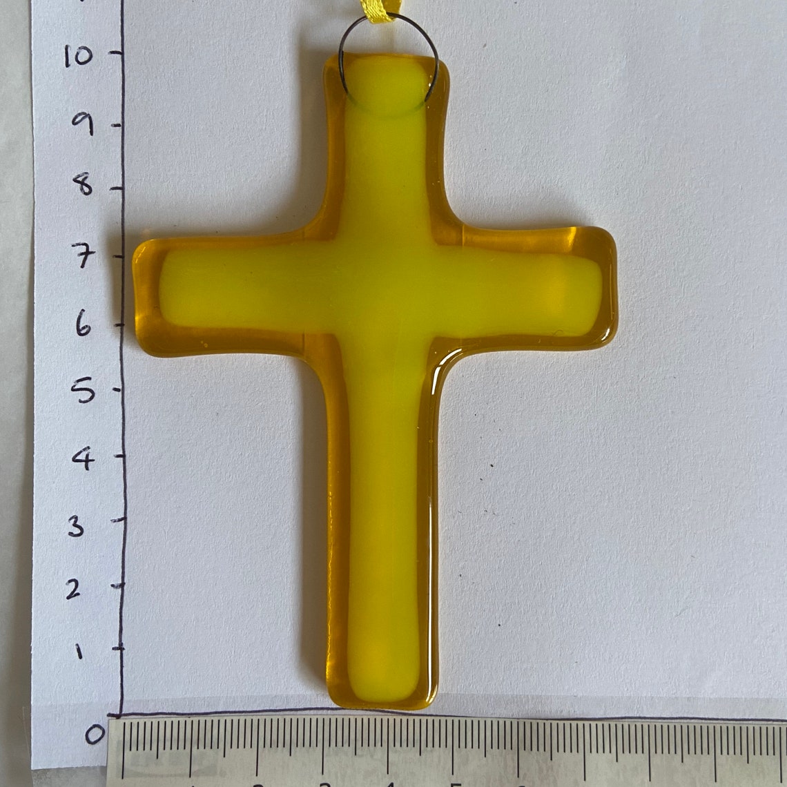 Fused Glass Cross Christian Cross Christmas Cross - Etsy