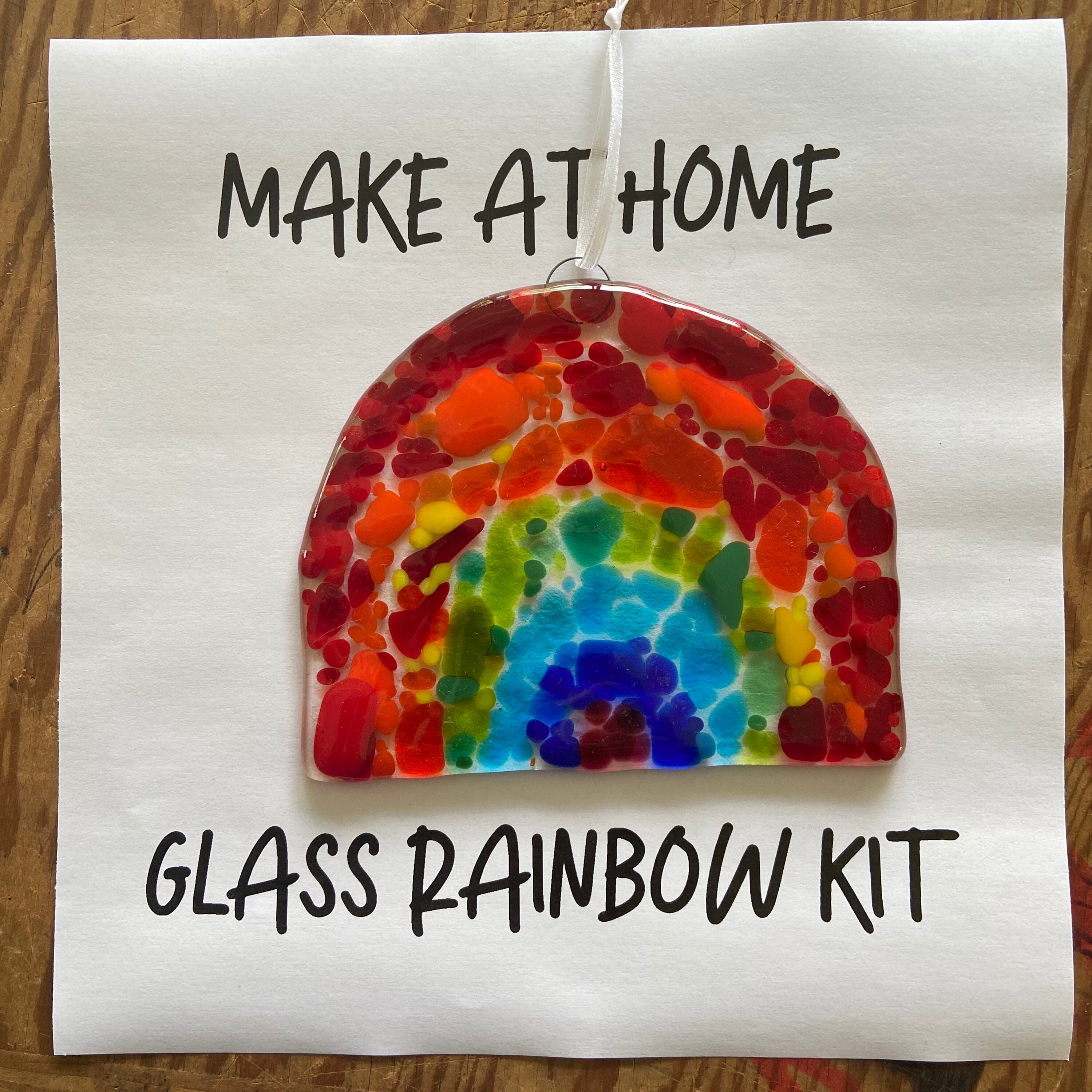 Three Make at Home Kits Fused Glass DIY Decorations Family - Etsy UK