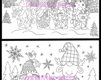 Gonk Colouring Book - Etsy UK