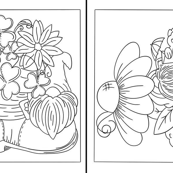 Gonk Colouring Book - Etsy Australia