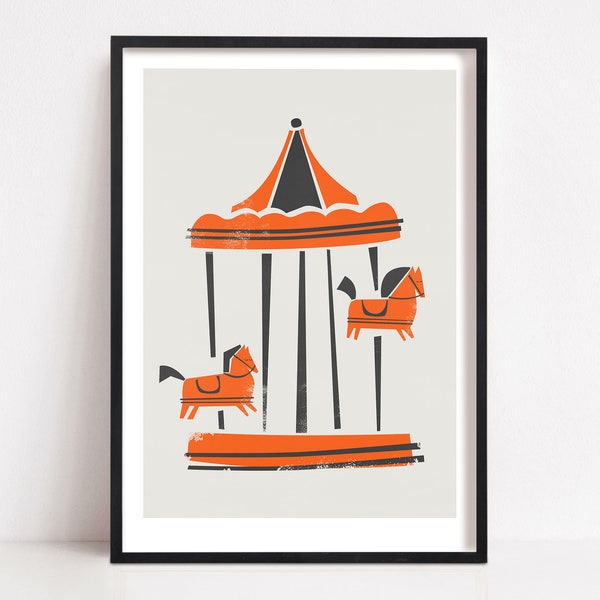 Carousel Art - Etsy