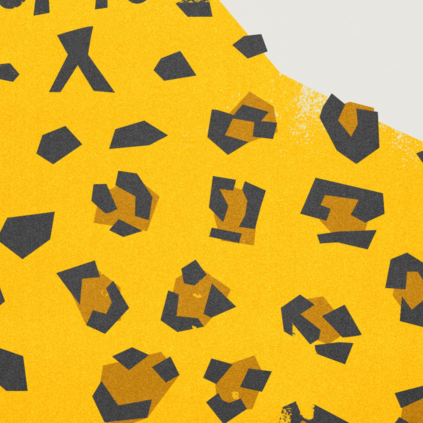 Leopard Print Big Cat Art Animal Poster Safari Wall Decor | Etsy