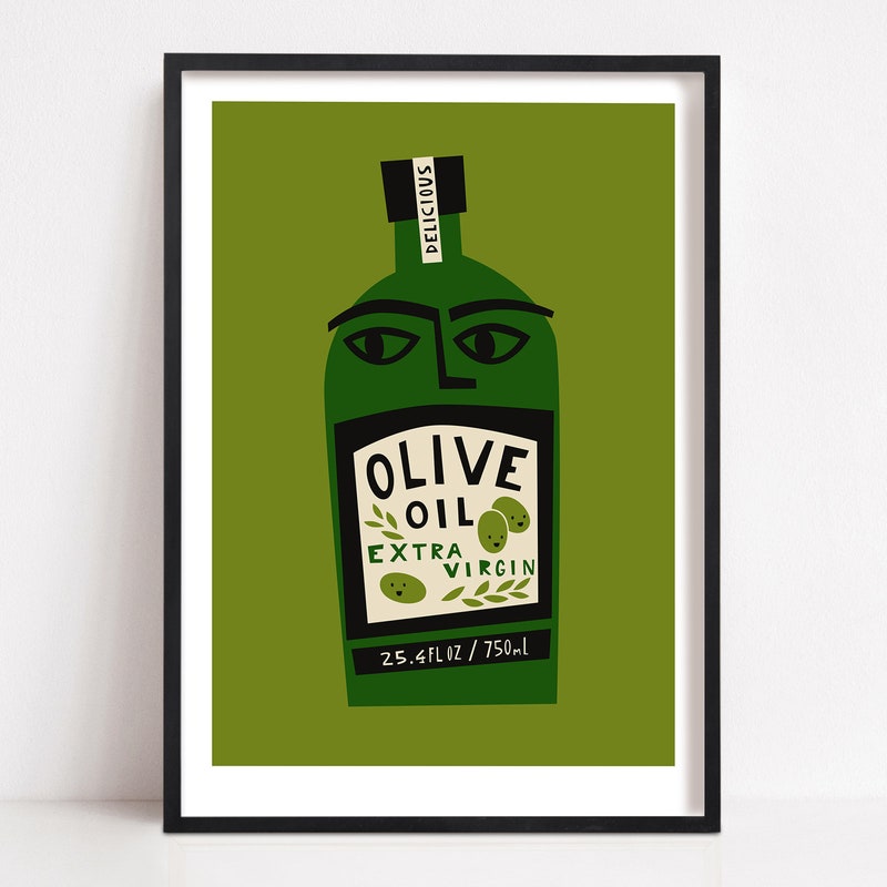 Modern Kitchen Print - Etsy