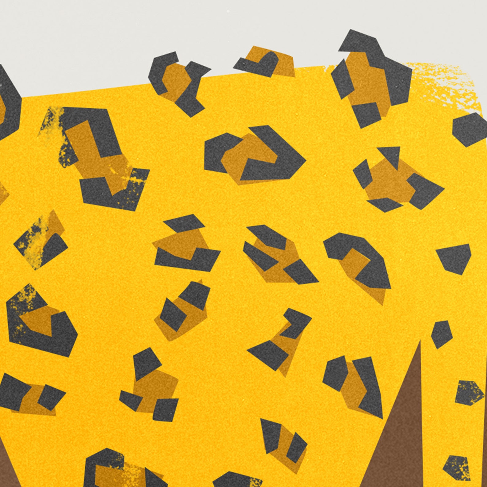 Leopard Print Big Cat Art Animal Poster Safari Wall Decor | Etsy