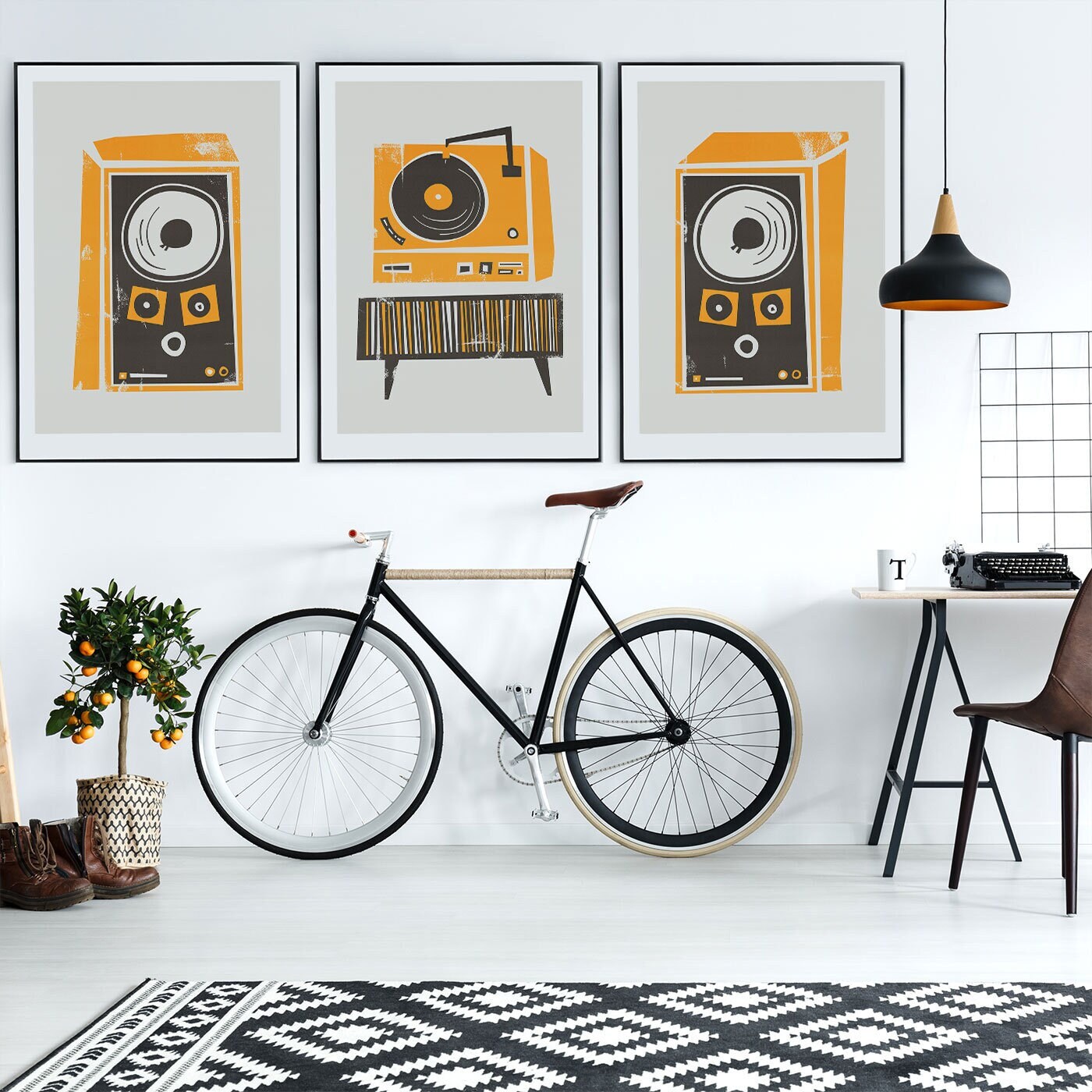 Turntable Wall Art