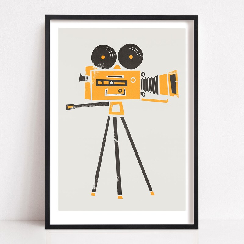 Camera Poster - Etsy