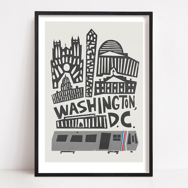 Washington Dc Poster - Etsy