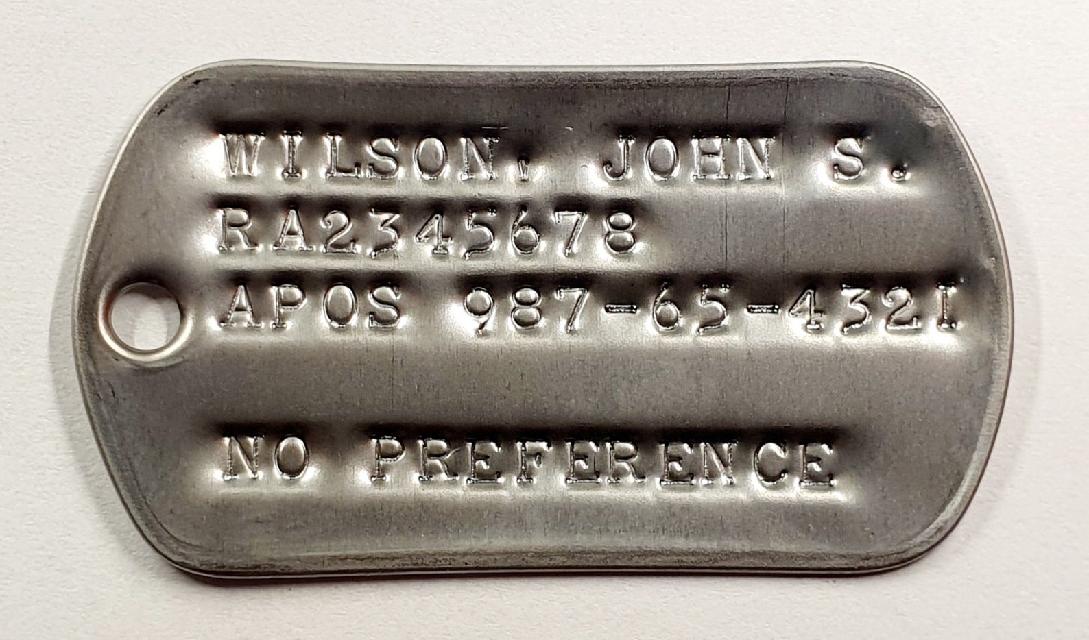 Personalised Debossed US Military Dog Tags 1967 - 2015 - Etsy