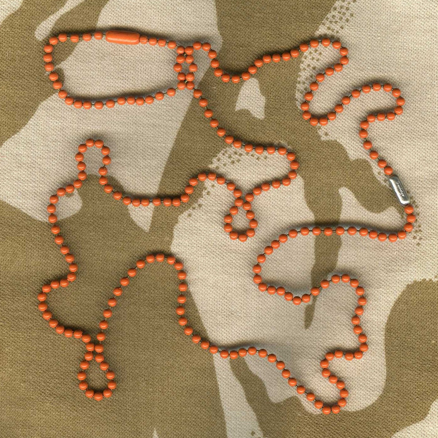 Coloured Ball Chains for Army Dog Tags 69cm Single or 69cm & | Etsy UK