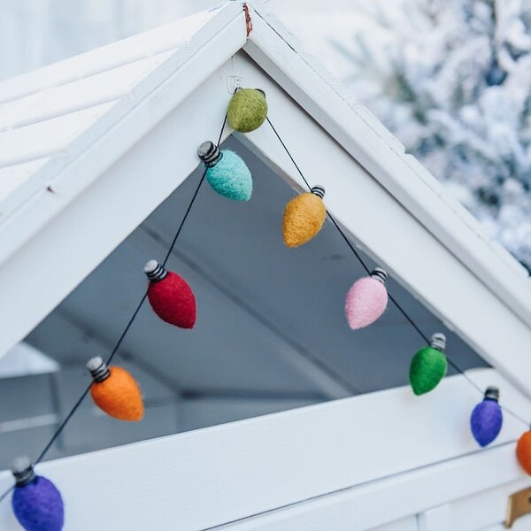 Light Bulb Garland - Etsy