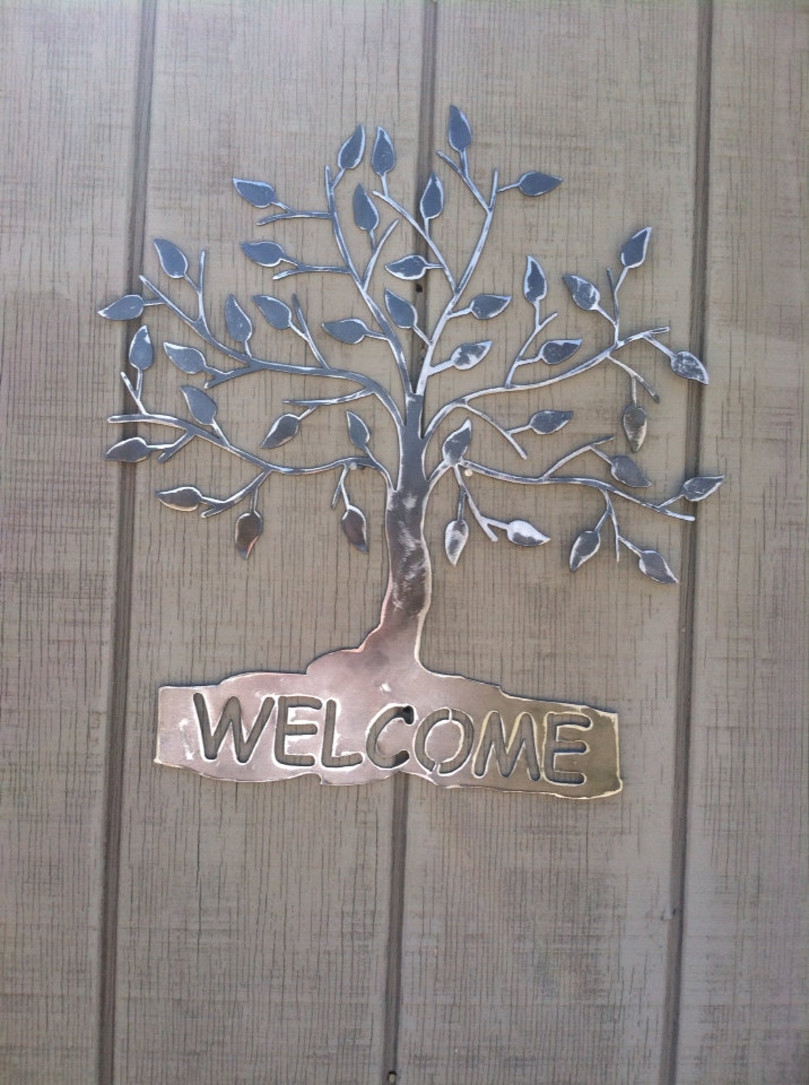 Tree Welcome Sign | Etsy