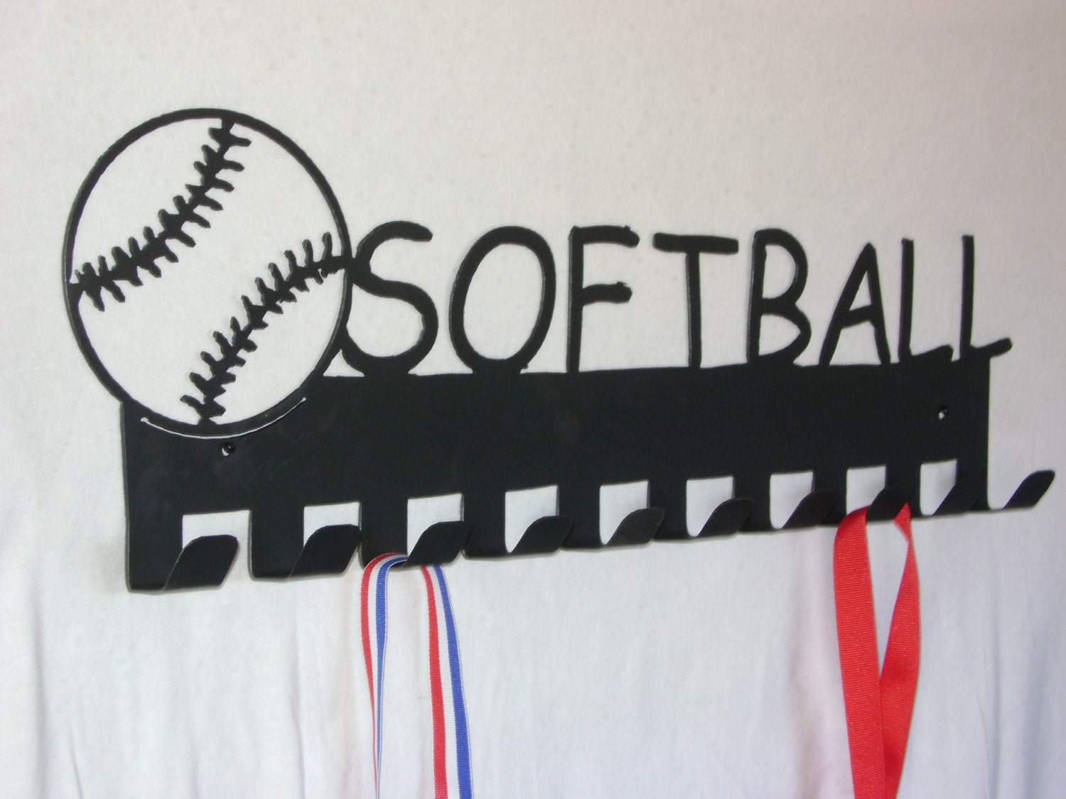 Softball Medal Display Hooks - Etsy