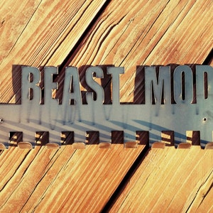 Beast Mode beast Mode Medal Display - Etsy