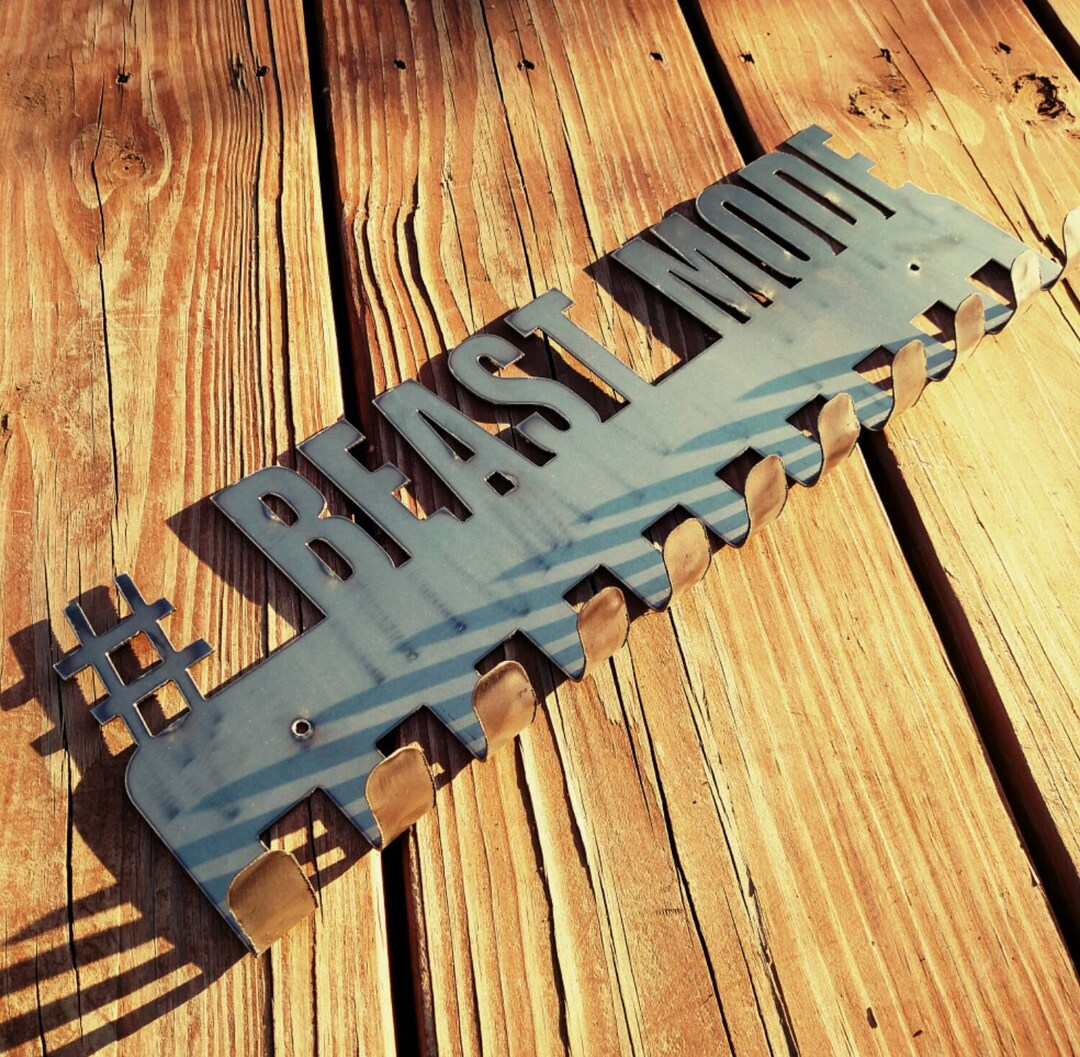 Beast Mode beast Mode Medal Display - Etsy