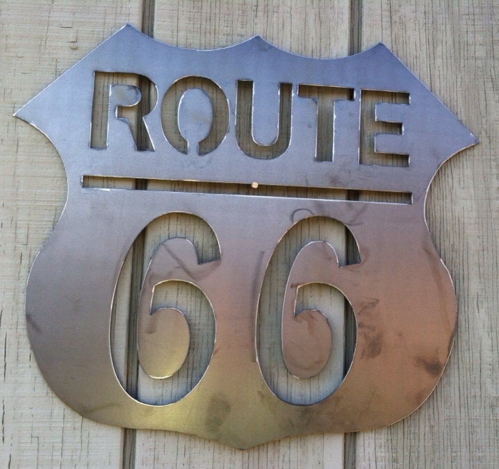 Route 66 metal sign | Etsy