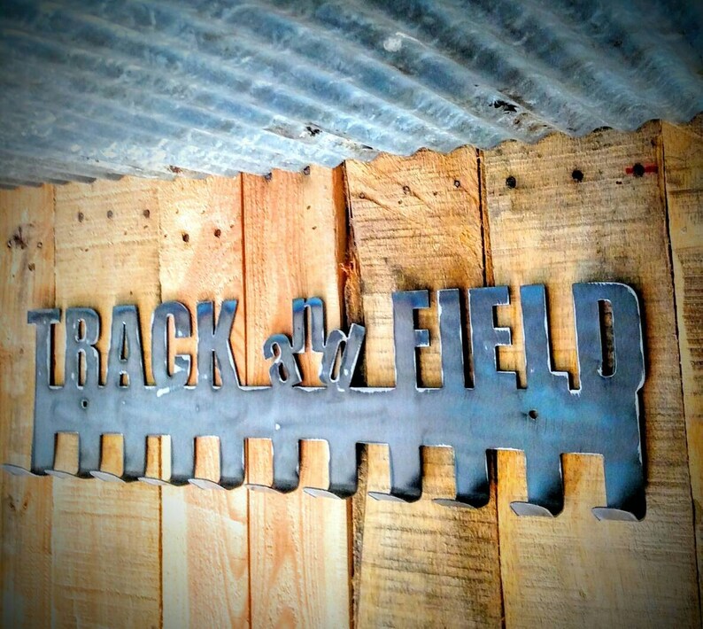 Track and Field Medal Display hook medal holder | Etsy