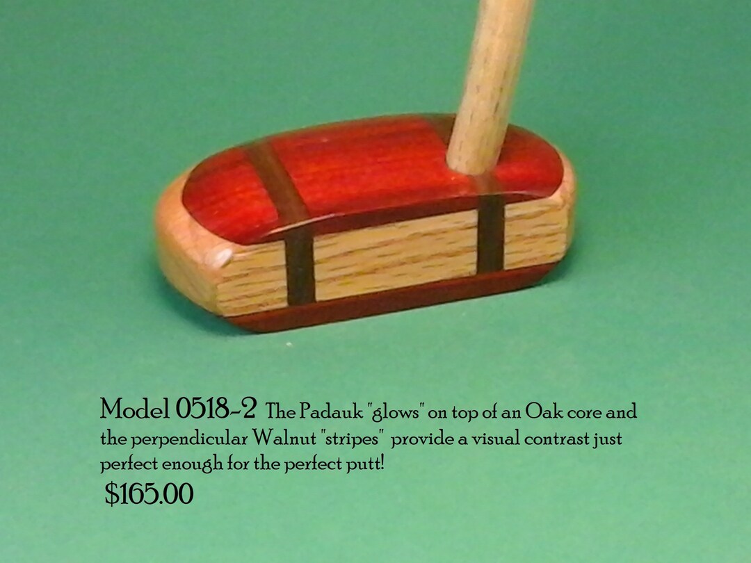 Valentines Day Golf Putters Golf Gifts Wood Putters Unique Golf Putters ...