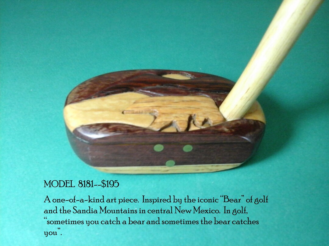 Golf Putters, Golf Equipment, Golf Gifts, Golf Trophies, Wood Gifts ...