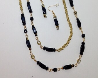 Continuous Strand Necklace Tutorial seed bead stringing boho