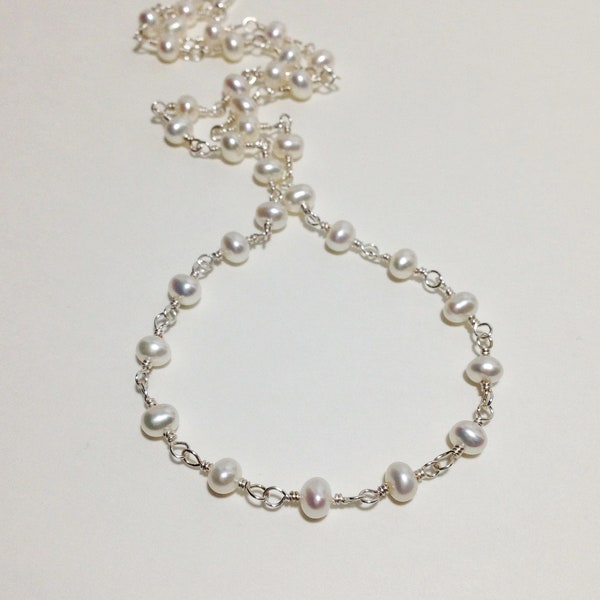 Wire Wrapped Pearl - Etsy