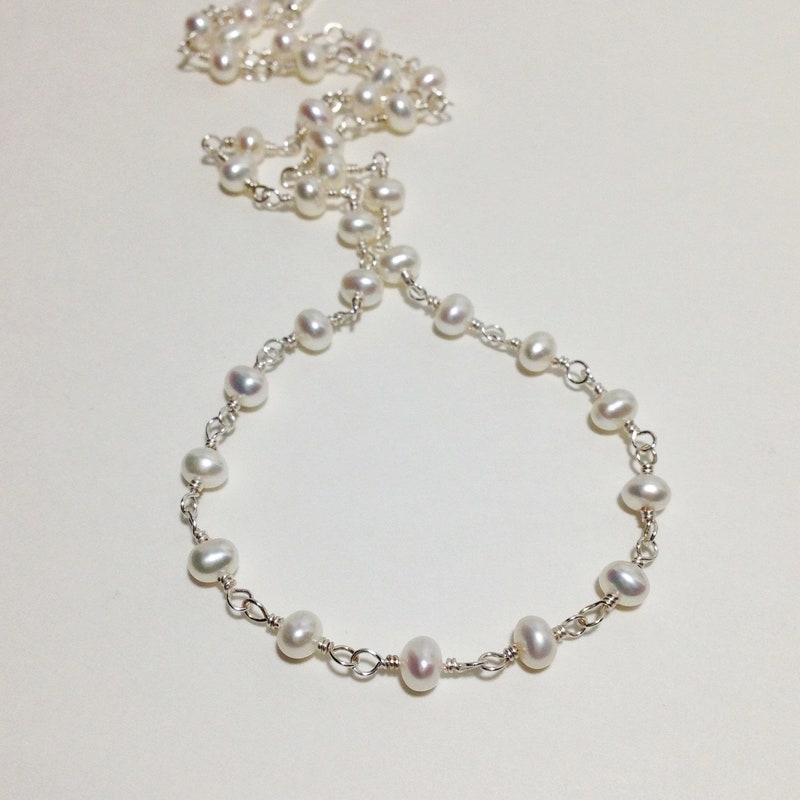 Wire Wrapped Pearl - Etsy