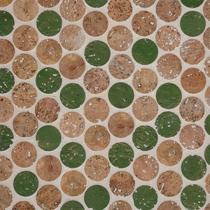Cork Penny Tile - Etsy