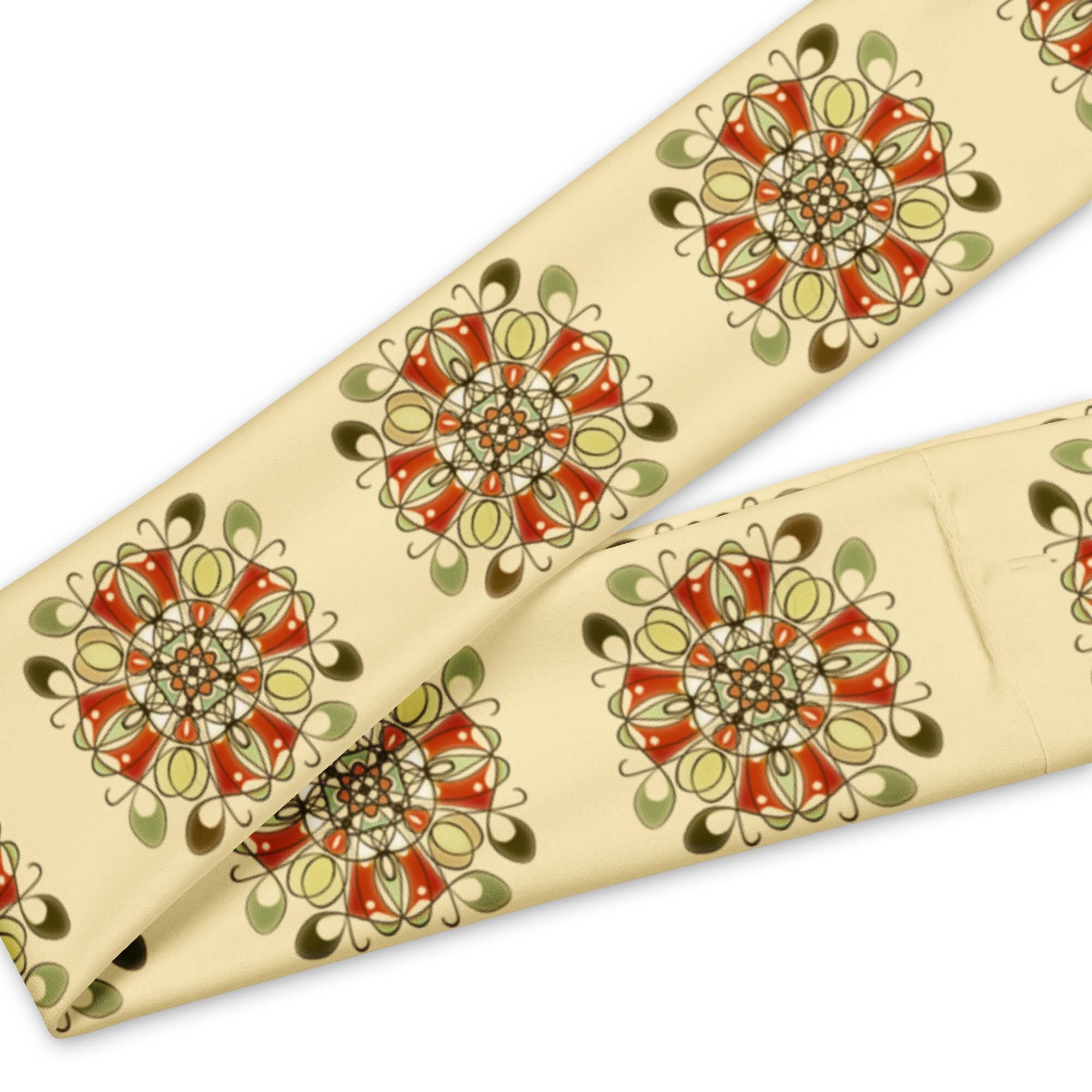 Mandala Headband. Bohemian Hairband. Colorful Head Wrap. Stretch ...