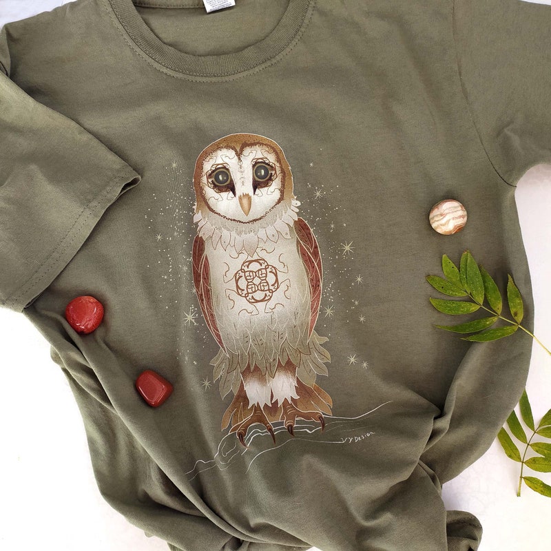 Owl T Shirt - Etsy