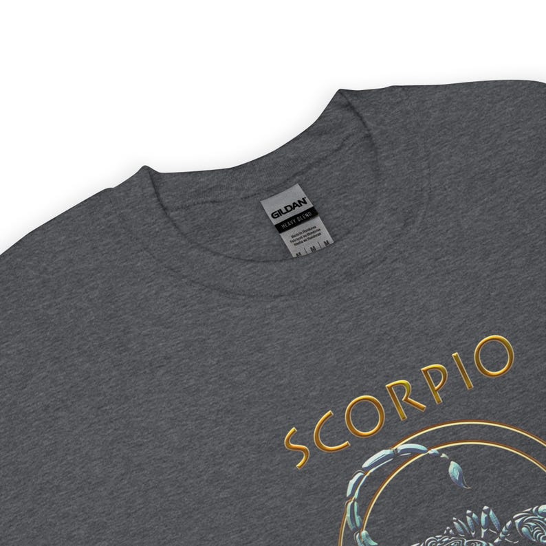 Custom Scorpio Zodiac Sweatshirt. Personalize Birth Date Shirt. Zodiac ...