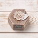 Engagement Ring Box Small Ring Holder Personalized Wedding - Etsy
