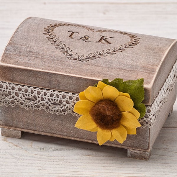 Sunflower Ring - Etsy