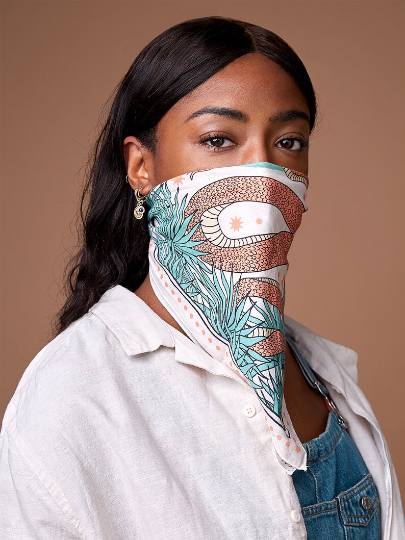 The Serpent Bandana - Etsy