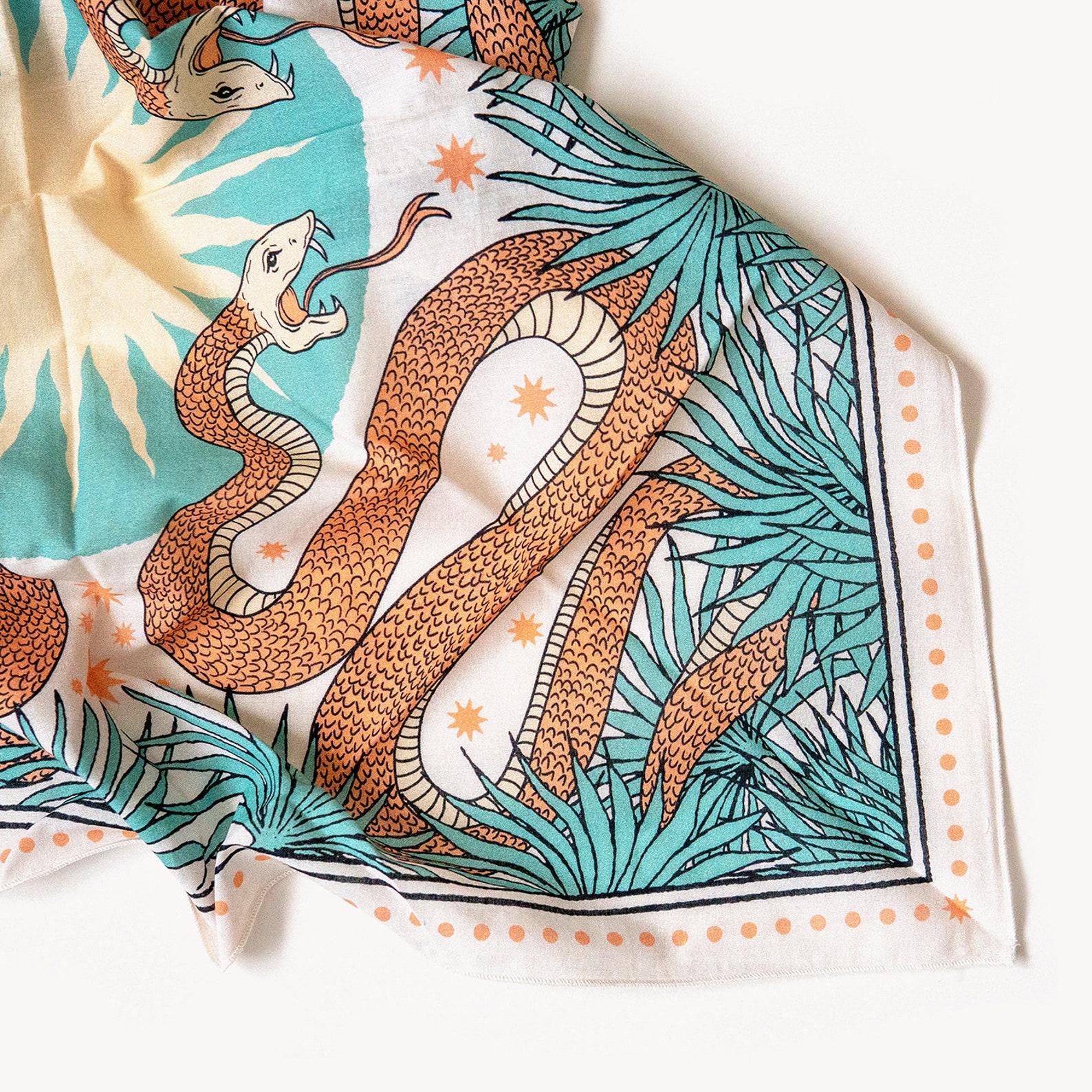 The Serpent Bandana - Etsy