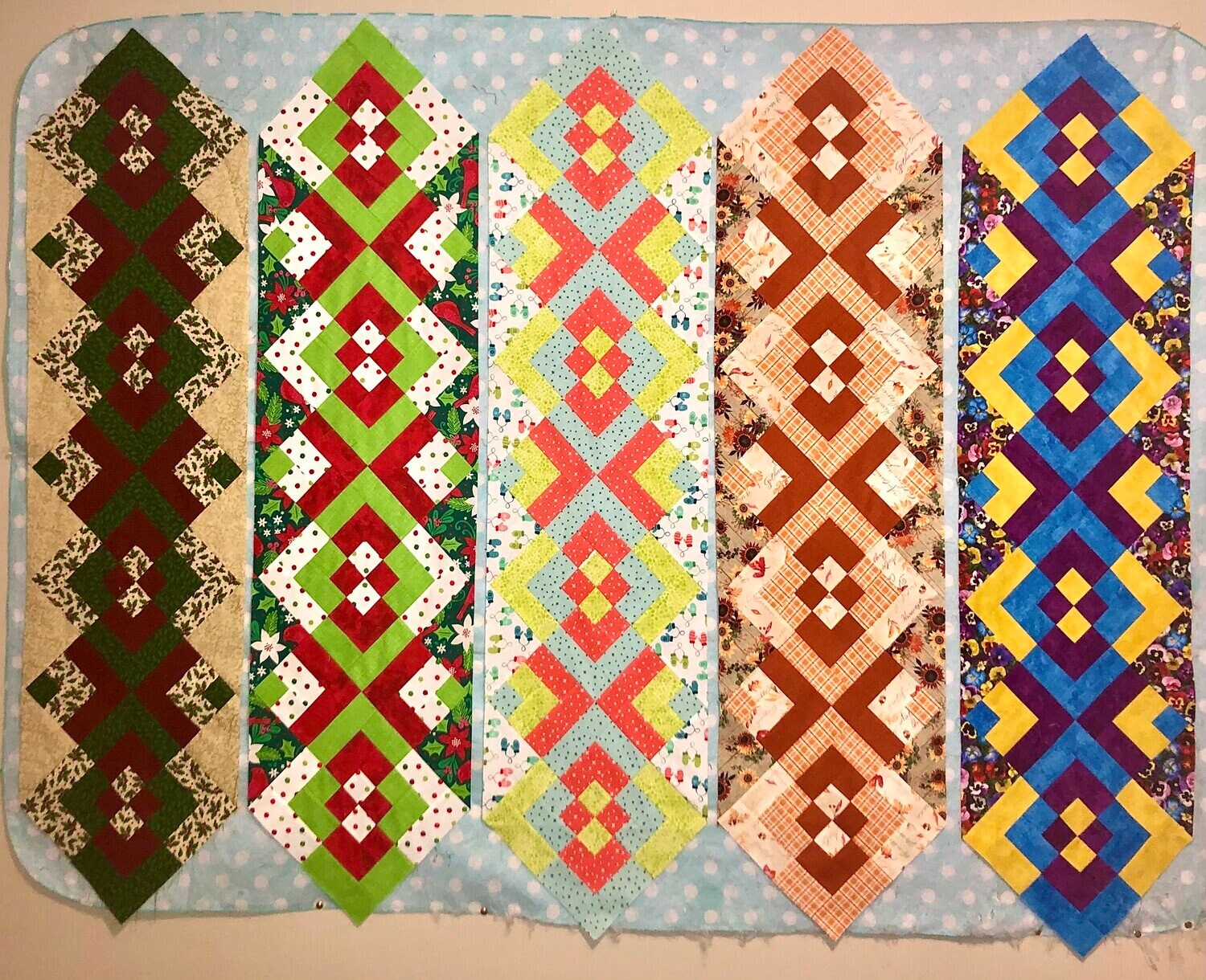 Inside Out Table Runner Pattern - PDF - Etsy