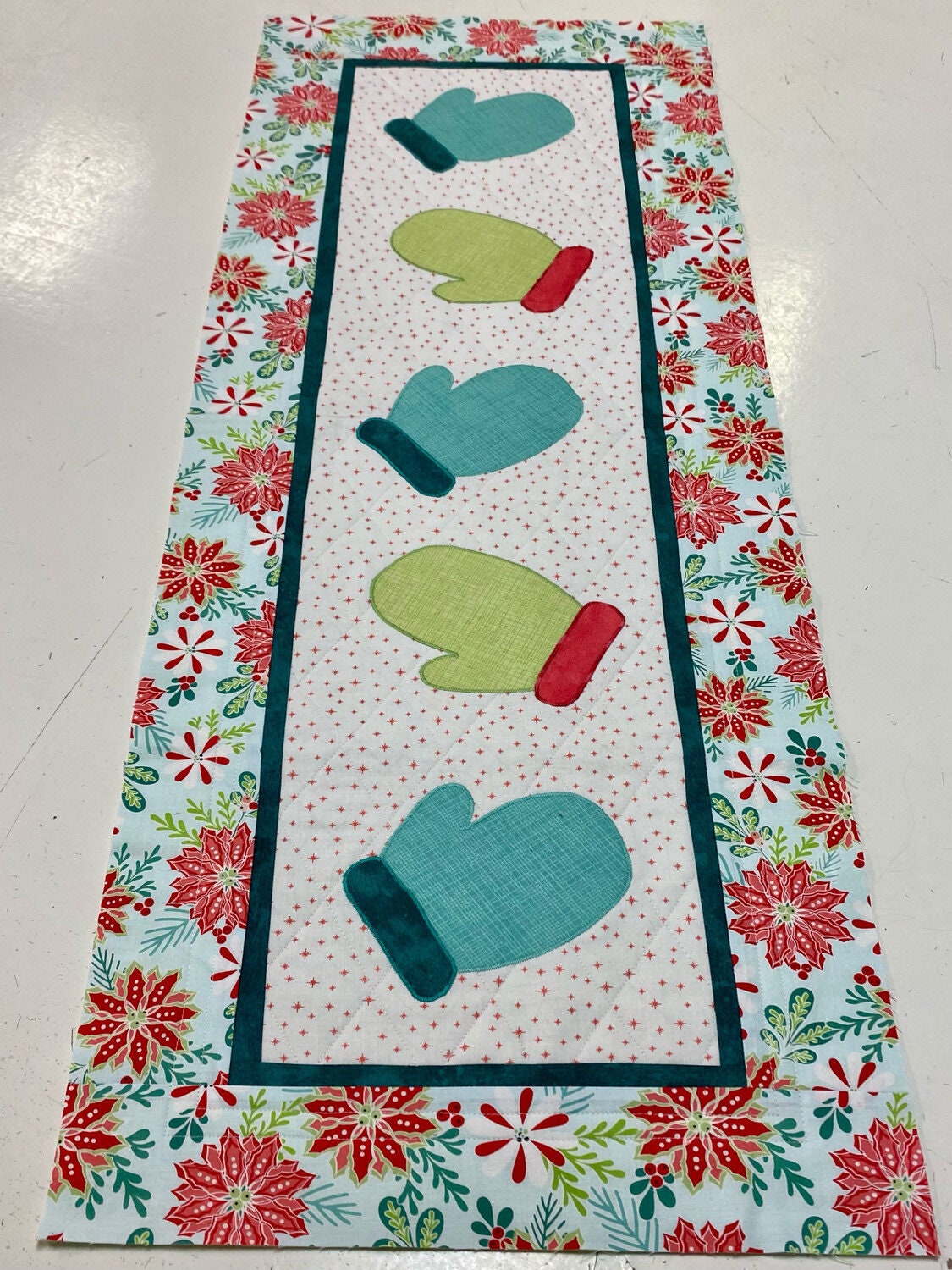 Mitten Table Runner Pattern - PDF - Applique - Etsy