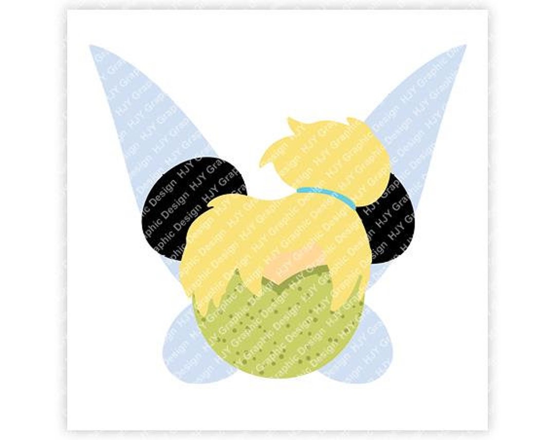 Tinker, Bell, Fairy, Peter, Pan, Minnie, Mouse, Head, Icon, Ears ...