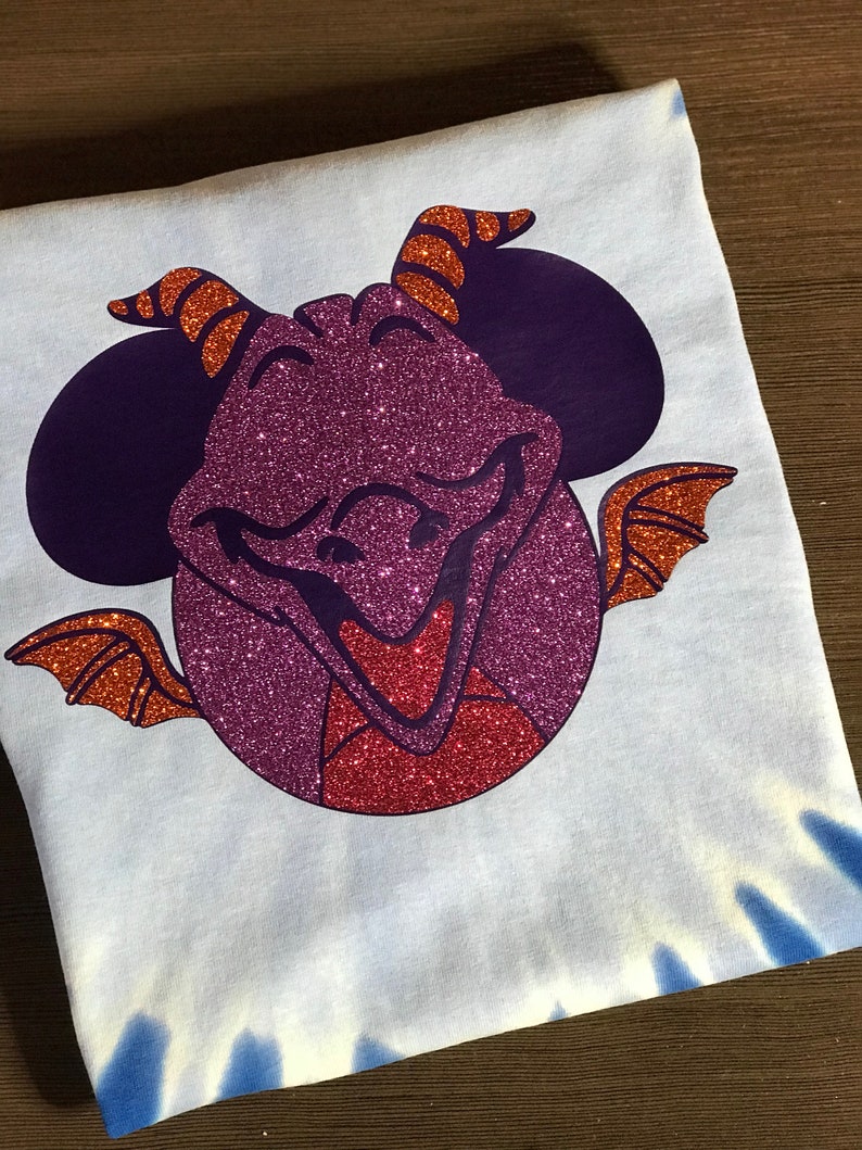 Epcot Figment Purple Dragon Imagination Mickey Mouse | Etsy
