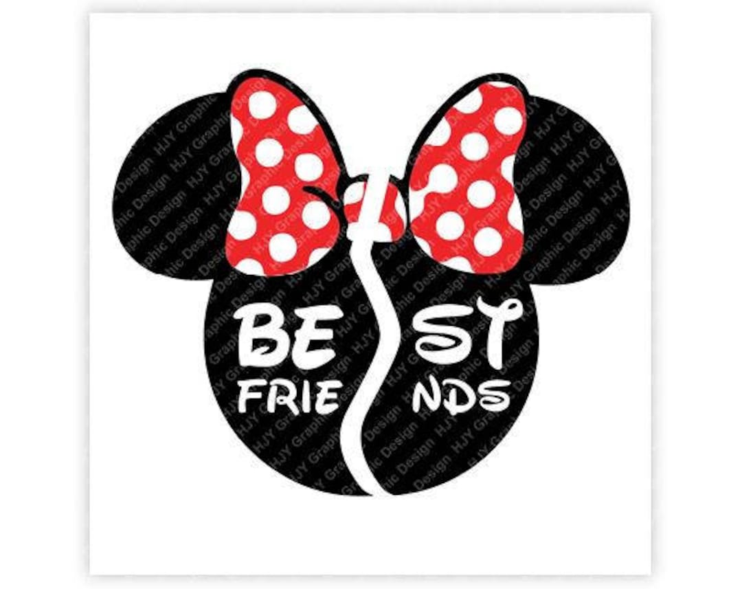 Minnie, Mouse, Best Friends, Mouse, Head, Icon, Ears, Digital, Download ...
