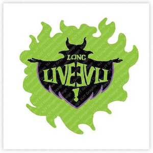 Descendants 2 Long Live Evil Maleficent Cape Green Smoke - Etsy