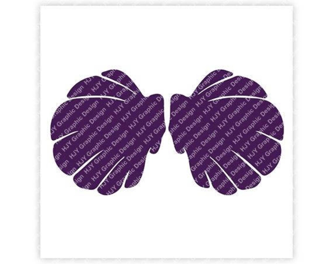 Ariel, Shell Bra, Princess, Digital, Download, Tshirt, Cut File, SVG ...