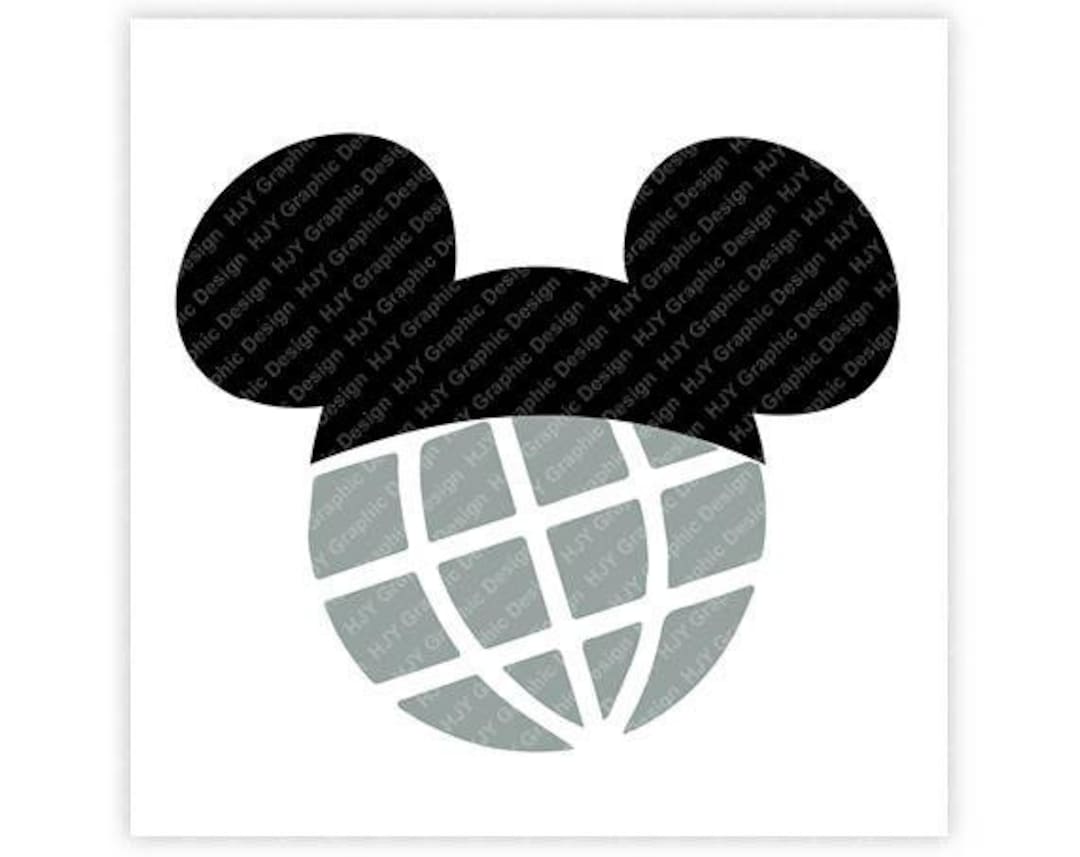 Epcot, Mickey, Mouse, Head, Icon, Ears, Digital, Download, Tshirt, Cut ...