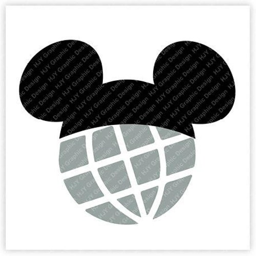 Epcot Mickey Mouse Head Icon Ears Digital Download - Etsy