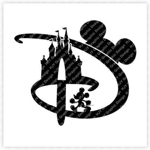 Castle Minnie Mouse Head Icon Ears Digital Download - Etsy