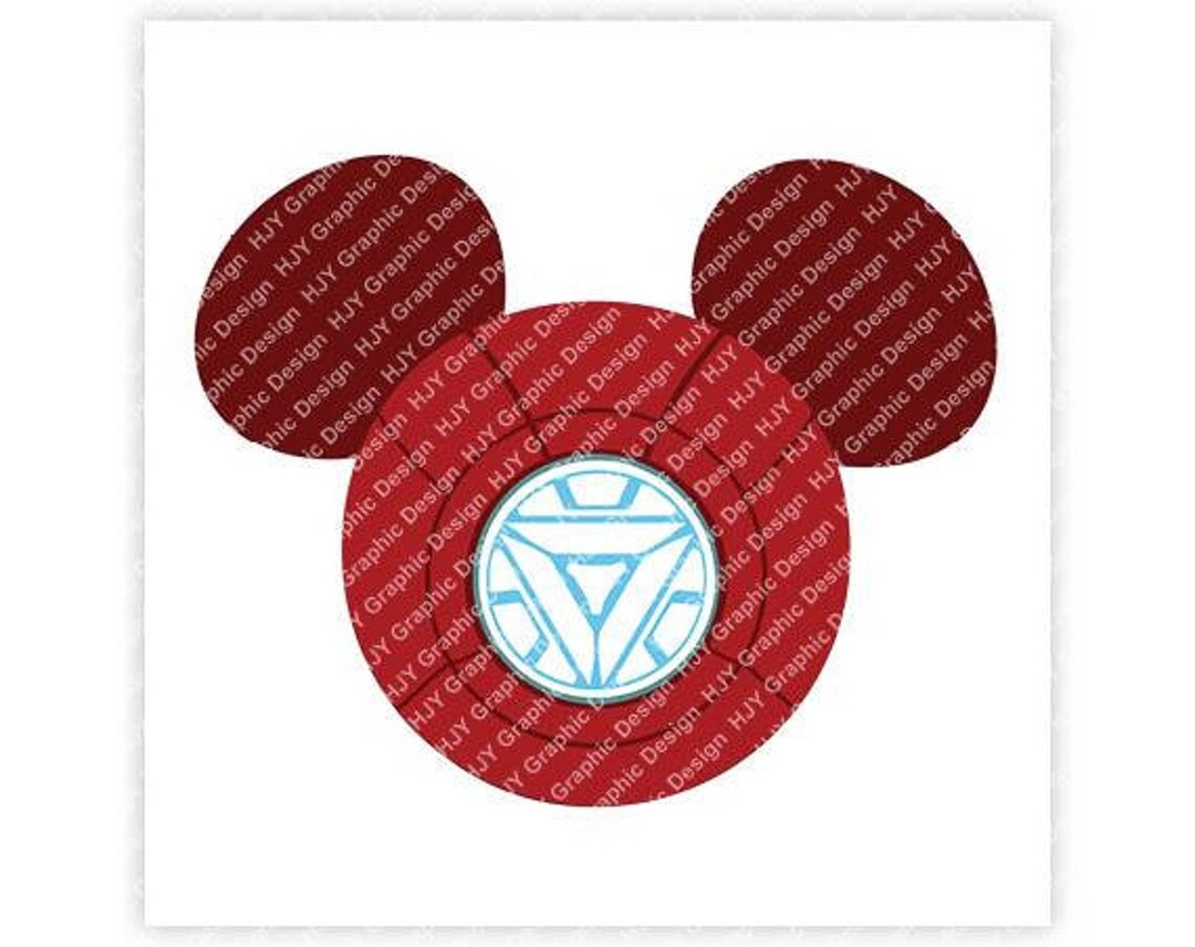 Marvel, Avengers, Iron Man, Super Hero, Mickey, Mouse, Head, Icon, Ears ...