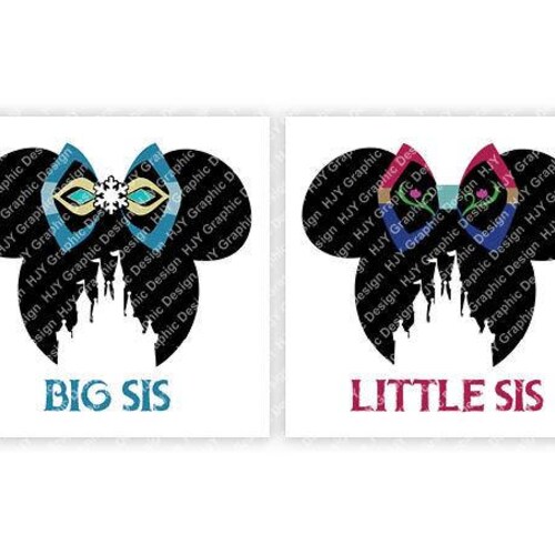 Princess Elsa Minnie Mouse Ears Digital Download | Etsy
