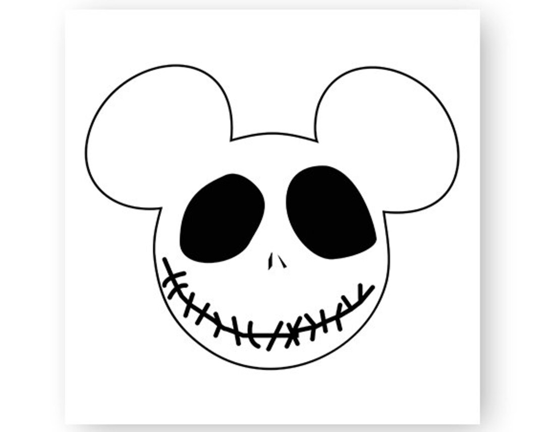 Halloween, Skull, Mouse, Head, Icon, Ears, Digital, Download, Tshirt ...