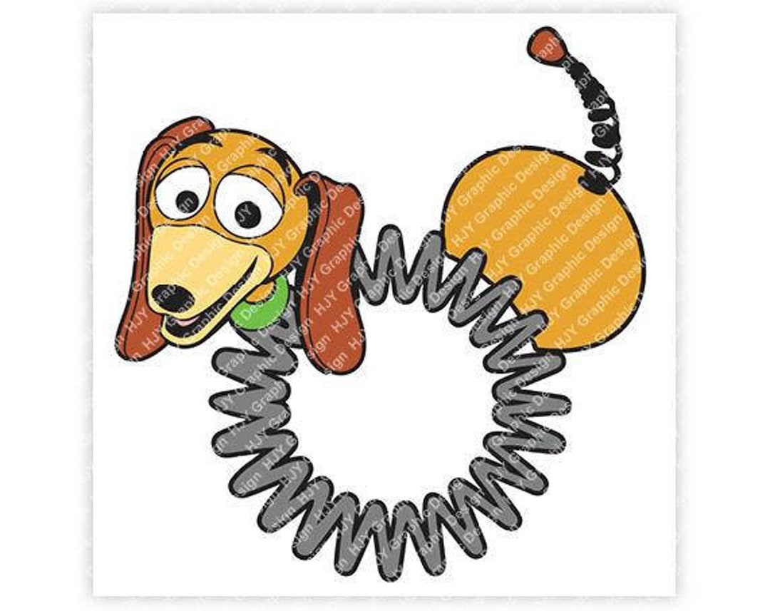 Toy, Story, Slinky, Dog, Mickey, Mouse, Digital, Download, Tshirt, Cut ...