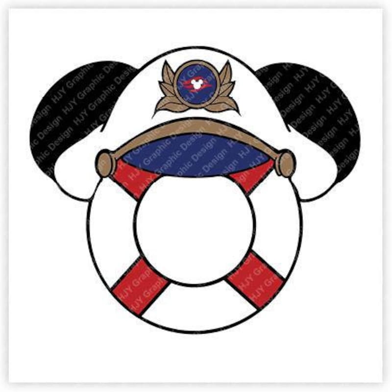 Nautical Mickey Mouse - Etsy