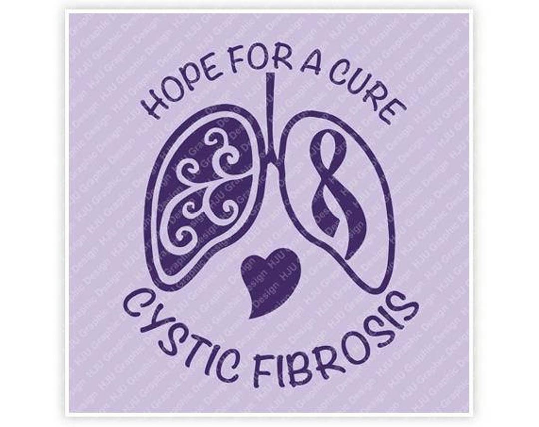 Purple Cystic Fibrosis Logo