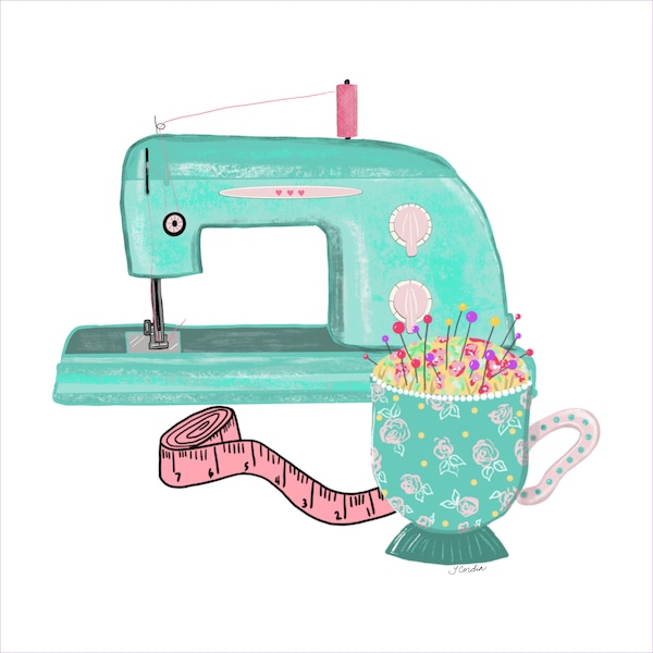 Sewing Machine Panel Fabric - Etsy